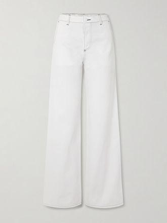 Liberowe Alba Hoch Sitzende Jeans Mit Weitem Bein - Wei&szlig;