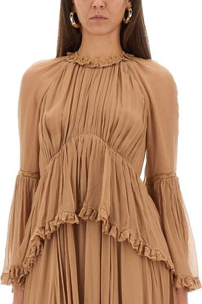 Zimmermann Hypnotic Dress - Beige