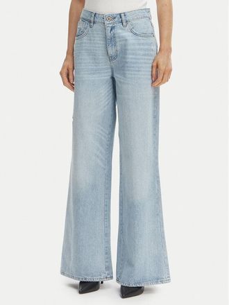 Fracomina Jeans FP26SV3015D47103 Blau Wide Leg