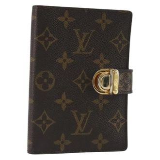 Louis Vuitton Pre-owned Day Planner Cover - Femme - Pre-owned - Brun - Taille: ONE Size