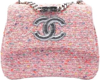 Chanel Sac bandouli&egrave;re vintage matelass&eacute; pr&eacute;-achet&eacute; - Femme - Pre-owned - Rose - Taille: ONE Size