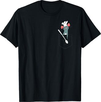 Pixar Disney PIXAR Ratatouille Remy Small Pocket Chef T-Shirt