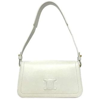 Celine Pre-owned Leder celine-taschen - - Pre-owned - Damen - Wei&szlig; - ONE SIZE