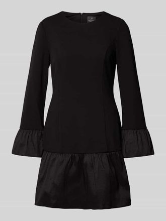 Adrianna Papell Cocktailkleid im Stufen-Look mit Rundhalsausschnitt