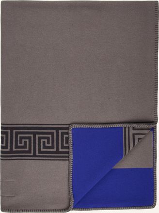 Zoeppritz Plaid Heritage Mit Merinowolle blau
