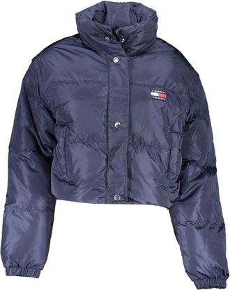 Tommy Hilfiger Femme, Vestes, Bleu, Taille: 44 FR Long Sleeve Short Jacket