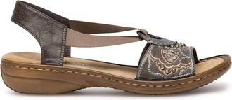Rieker Sandalen Rieker 608B9-45 Braun