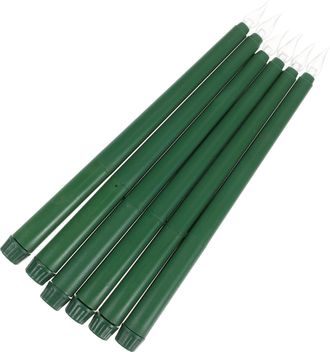 DOITOOL 6 Stücke Farbige Kerzenlichter Fernbedienung Grüne Kerze LED