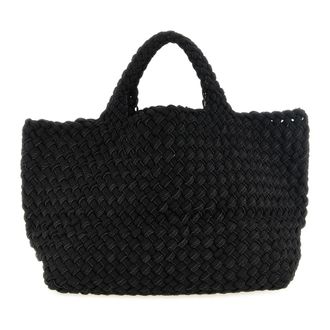 Naghedi St. Barths Double Weave Midi Tote - - Bags - Damen - Schwarzk - ONE SIZE