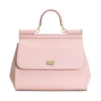 Dolce & Gabbana Femme, Sacs, Rose, Taille: ONE Size Dauphine Top Handle Bag