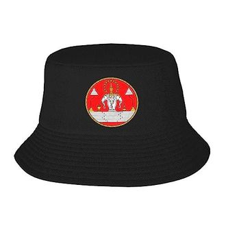 Generic Chapeau De Seau Unisexe &Eacute;l&eacute;phant &Agrave; Trois T&ecirc;tes du Laos Chapeaux De Visi&egrave;re &Eacute;t&eacute; &Agrave; Large Bord Bonnet Soleil, pour Le Camping, La Randonn&eacute;e, Sports, 56-5