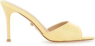 Twentyfourhaitch Femme, Chaussures, Jaune, Taille: 39 EU Sandales mules Brandinchi