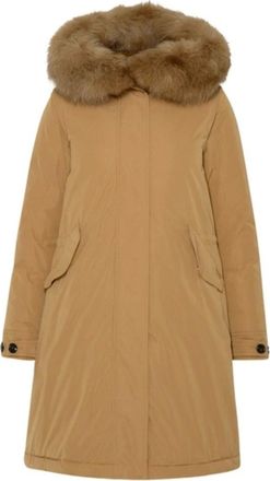 Woolrich Femme, Manteaux, Brun, Taille: 36 FR Keystone Parka
