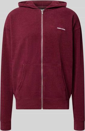 Pegador Oversized Fit Sweatjacke mit Label-Detail Modell Mezzano
