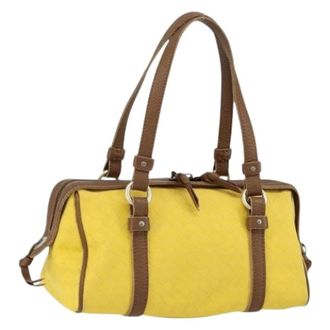 Bottega Veneta Sac &agrave; main Pre-owned - Femme - Pre-owned - Jaune - Taille: ONE Size
