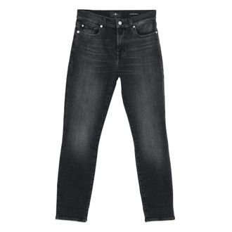7 For All Mankind Bootcut Jeans - - Jeans - Damen - Schwarzk - W27