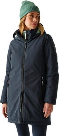 Regatta Womens Veste imperm&eacute;able Marron pour Femme, Bleu Marine et Vert Brume, 38