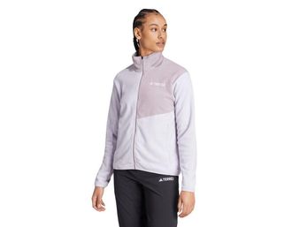 adidas Performance Fleecejacke Terrex Multi Full Zip lila/violett Damen