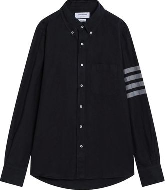 Thom Browne Homme, Chemises, Bleu, Taille: XL Chemise &agrave; Manches Longues
