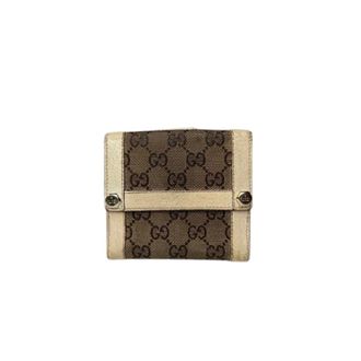 Gucci Portefeuille en cuir Pre-owned - Femme - Pre-owned - Brun - Taille: ONE Size