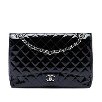 Chanel Sac &agrave; bandouli&egrave;re vintage Pre-owned - Femme - Pre-owned - Noir - Taille: ONE Size