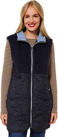 Street One Damen A220133 Steppweste, Diving Blue, 46