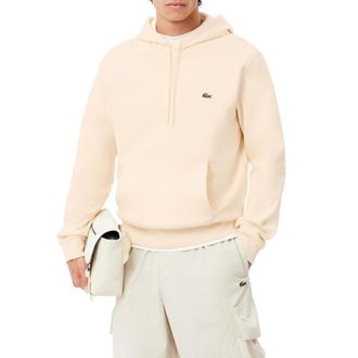 Lacoste Fleece Hoodie - - Sweatshirts & Hoodies - Herren - Beige - XS