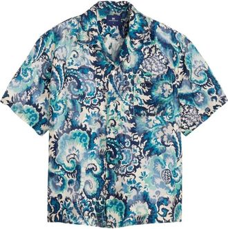 Levi's Homme, Chemises, Multicolore, Taille: M Chemise de camp &agrave; manches courtes