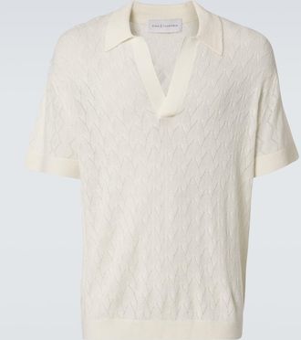 King & Tuckfield Polopullover aus Wolle
