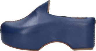 Maliparmi Maliparmi, Femme, Chaussures, Bleu, Taille: 37 EU Sabot en cuir