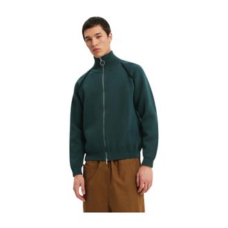 1989 STUDIO Gr&uuml;ner Cardigan Pullover Kurzer Stil - - Sweatshirts & Hoodies - Herren - Gr&uuml;n - M