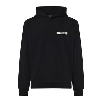 Jacquemus Homme, Sweatshirts et sweats &agrave; capuche, Noir, Taille: XL SweaT-shirts &agrave; capuche