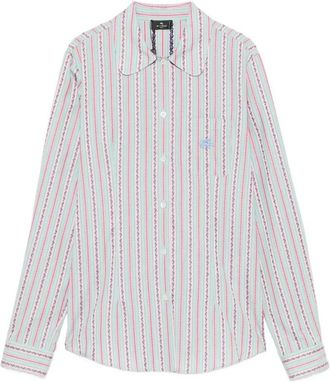Etro Femme, Blouses et Chemises, Multicolore, Taille: 40 FR Chemise en coton ray&eacute;