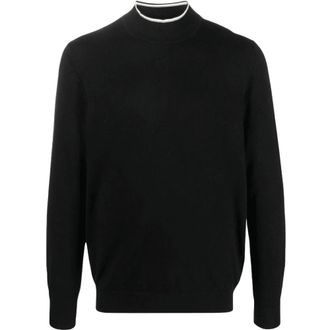 HUGO BOSS Pull &agrave; col roul&eacute; - Homme - Pulls - Noir - Taille: 2XL