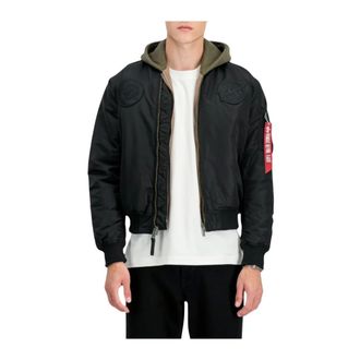 Alpha Industries Herren, Jacken, Schwarzk, LGr&ouml;&szlig;e