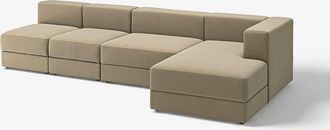IKEA J&Auml;TTEBO 4,5er-Sitzelement + R&eacute;camiere