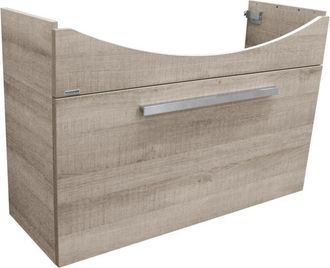 Fackelmann Waschtisch-Unterschrank a-vero / Badschrank mit Soft-Close-System / Maße (b x h x t): ca. 98,5 x 64 x 35 cm / hochwertiger Schrank fürs Bad / Korpus