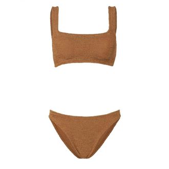 Hunza G Xandra Bikini - - Swimwear - Damen - Braun - ONE SIZE