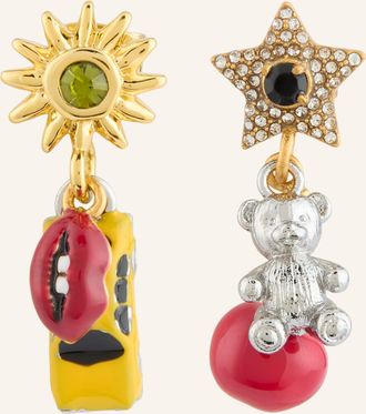 Marc Jacobs Ohrh&auml;nger The Trinket Charm Cluster silber