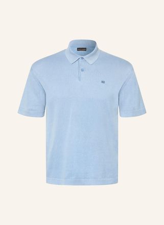 Napapijri Jersey-Poloshirt Hudson blau