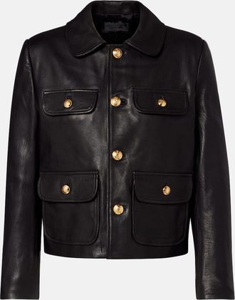 Nili Lotan Veste Chamonix en cuir