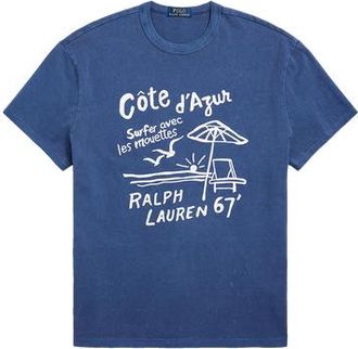 Polo Ralph Lauren Tee-shirt imprim&eacute; en coton