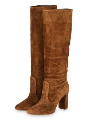 Gianvito Rossi Stiefel Glen braun