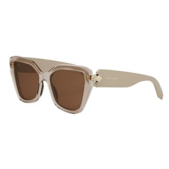 Bulgari unisex, Accessoires, Brun, Taille: 53 MM Lunettes Serpenti Authentiques, Qualit&eacute; Premium