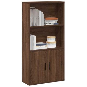 vidaXL Biblioth&egrave;que ch&ecirc;ne marron 60x24x120 cm bois ding&eacute;nierie Vidaxl