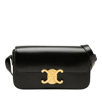 Celine Sac bandouli&egrave;re vintage Pre-owned - Femme - Pre-owned - Noir - Taille: ONE Size