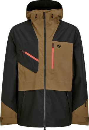 Ziener Herren TRUS Ski-Jacke/Freeride | Sympatex, PFC frei, Wolle, black.walnut, 54