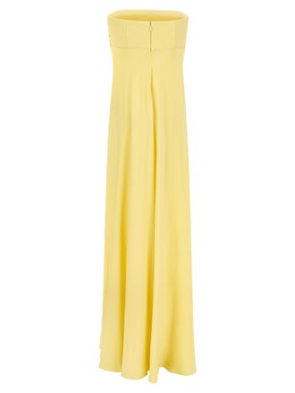 Giovanni Bedin Womens Bicolor Silk Long Dress