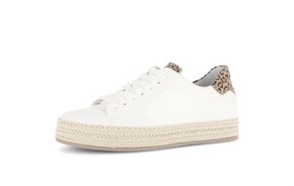 Gabor Damen Low-Top Sneaker, Frauen Halbschuhe,Best Fitting,Strassenschuhe,Freizeitschuhe,Turnschuhe,Laufschuhe,Latte/Natur,38.5 EU / 5.5 UK