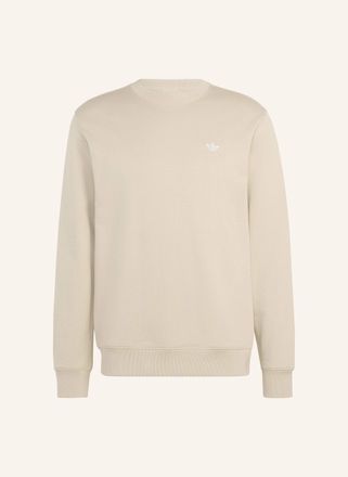 adidas Originals Adidas Originals Trefoil Essentials Crew French Terry Sweatshirt beige